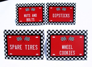 Race Car Birthday Party Printables | Party Decorations