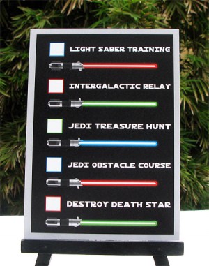 STAR WARS Jedi Training Birthday Party Printables