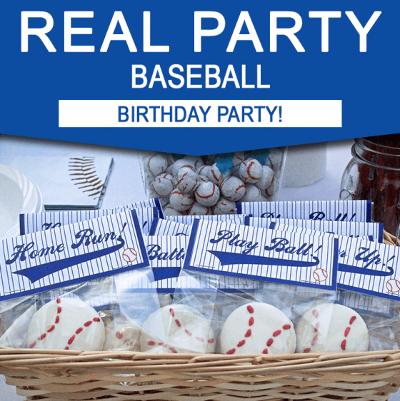 Baseball Party Printables, Invitations & Decorations - Birthday Templates