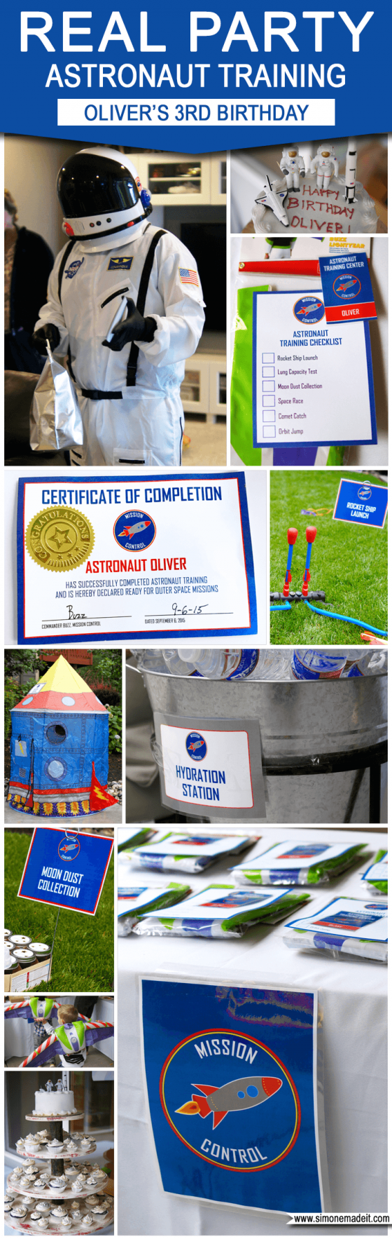 Astronaut Training Birthday Party Ideas | Space Party