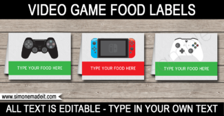 Video Game Birthday Party Themes | Playstation, Nintendo Switch, Xbox