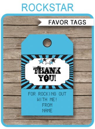 Karaoke / Rockstar Birthday Party Printables - SIMONEmadeit Parties