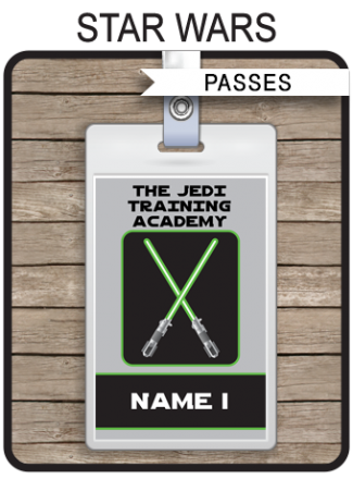 Birthday Party Passes | Sports Party All Star Passes | Backstage Passes ...