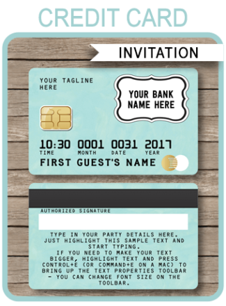 Printable Party Invitations Archives - SIMONEmadeit Parties