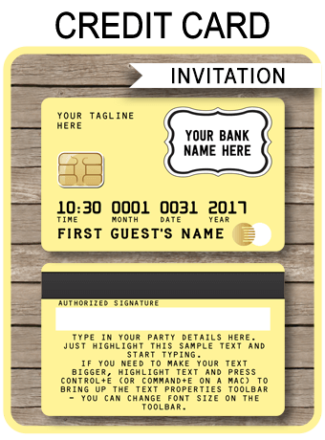 Printable Party Invitations Archives - SIMONEmadeit Parties