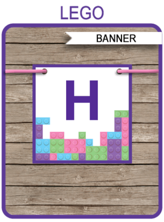 Lego Birthday Party Printables - SIMONEmadeit Parties