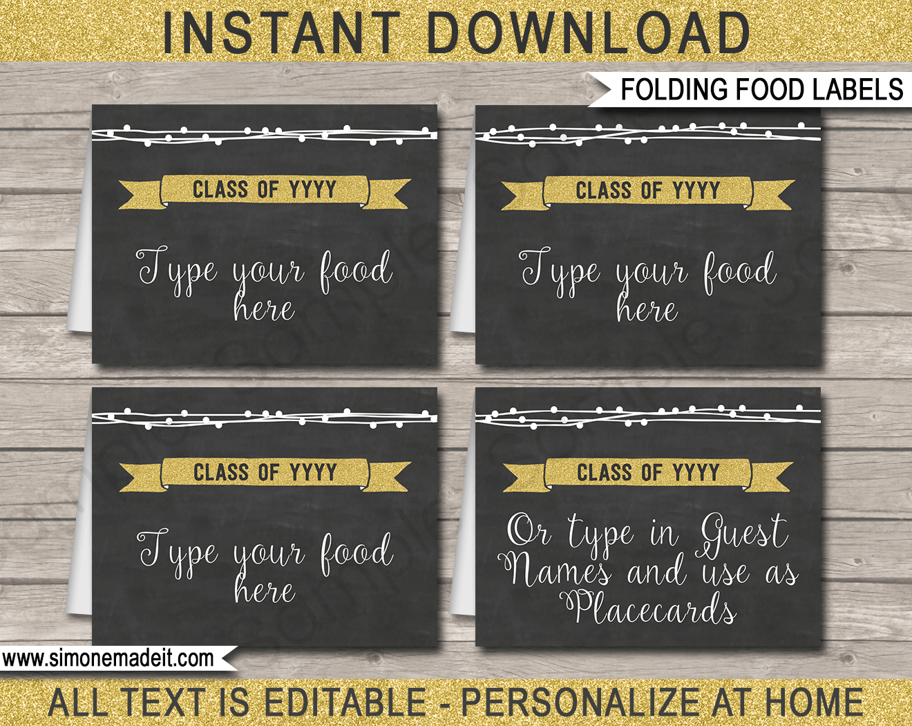 Graduation Labels Template Free Printable Templates