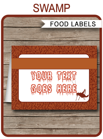 Swamp Party Printables Archives - SIMONEmadeit Parties