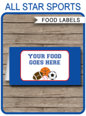 Printable Party Invitations & Decoration Templates