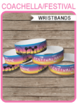 Printable Party Wristbands - SIMONEmadeit Parties
