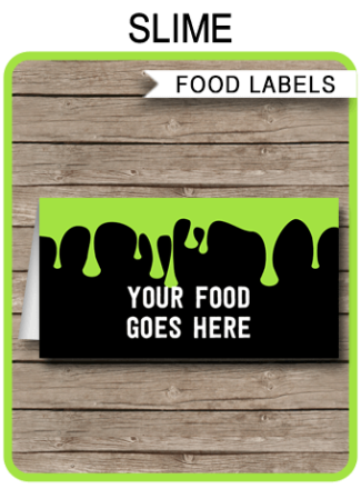 Printable Party Food Labels Archives | SIMONEmadeit Party Printables