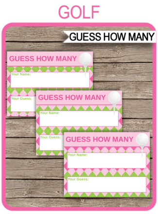 Printable Party Games - SIMONEmadeit Parties